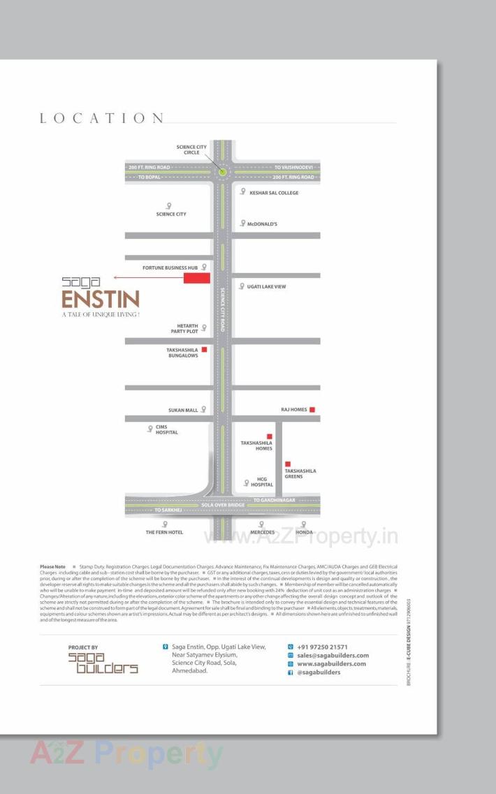 Enstin | Flats & Bungalows at Sola, Ahmedabad