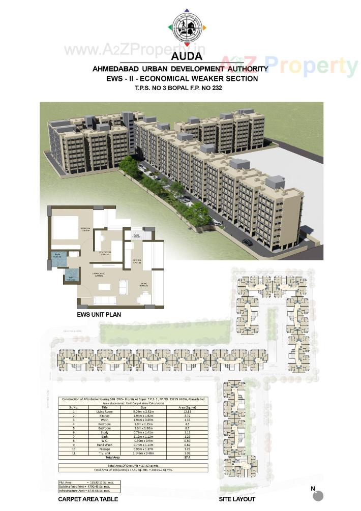 Ews Bopal Tp Fp | at Bopal, Ahmedabad
