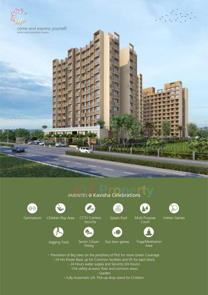 Kavisha Celebrations | 2 BHK Flats, 3 BHK Flats at Ghuma, Ahmedabad