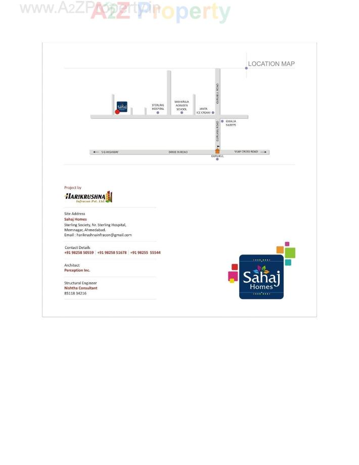 Sahaj Homes | Flats at Memnagar, Ahmedabad