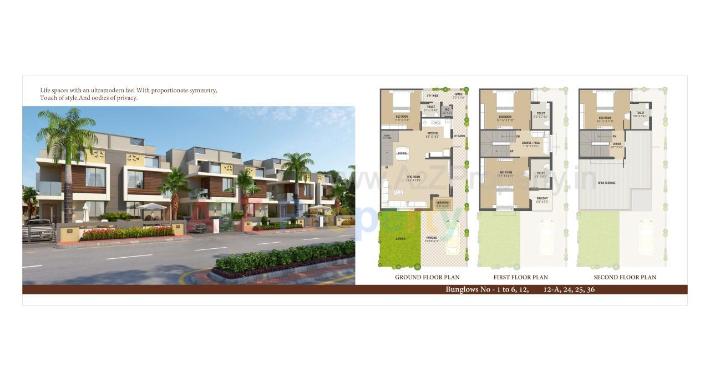 Sarjanvilla Bunglows | Bungalows at Nikol, Ahmedabad