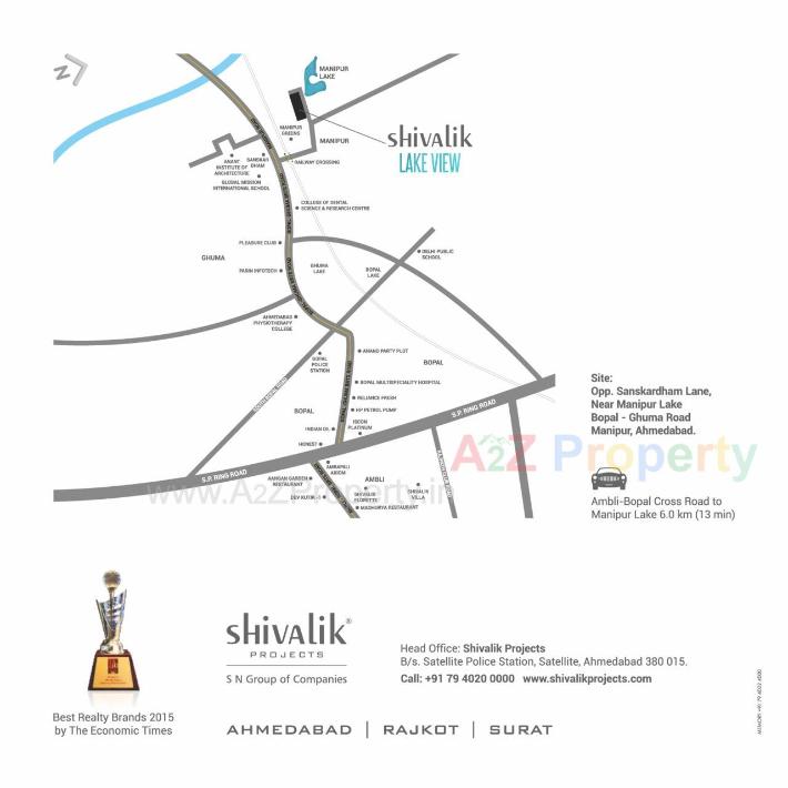 Shivalik Lake View | 4 BHK Bungalows at Manipur, Ahmedabad