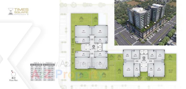 Times Square Arcade | null & Offices at City, Ahmedabad