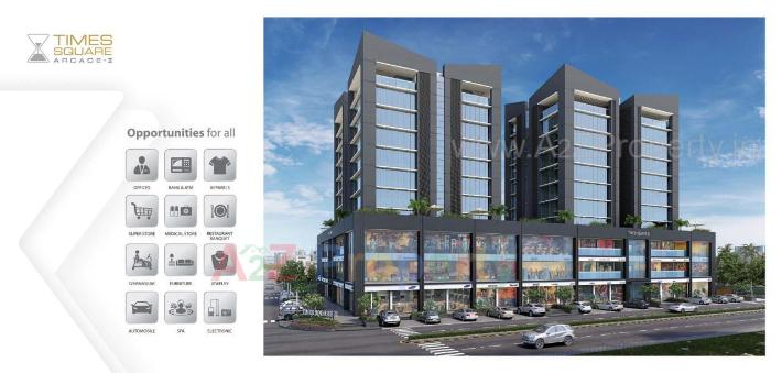 Times Square Arcade | null & Offices at City, Ahmedabad