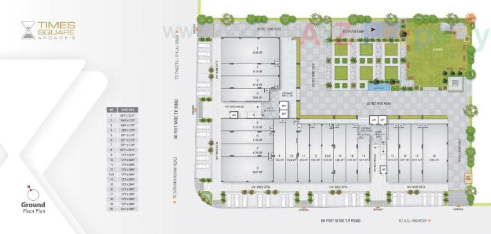 Times Square Arcade | null & Offices at City, Ahmedabad