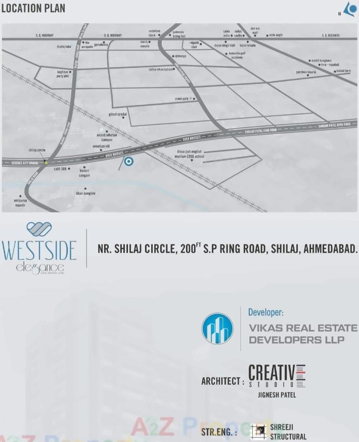 Westside Elegance | 3 BHK Flats at Shilaj, Ahmedabad