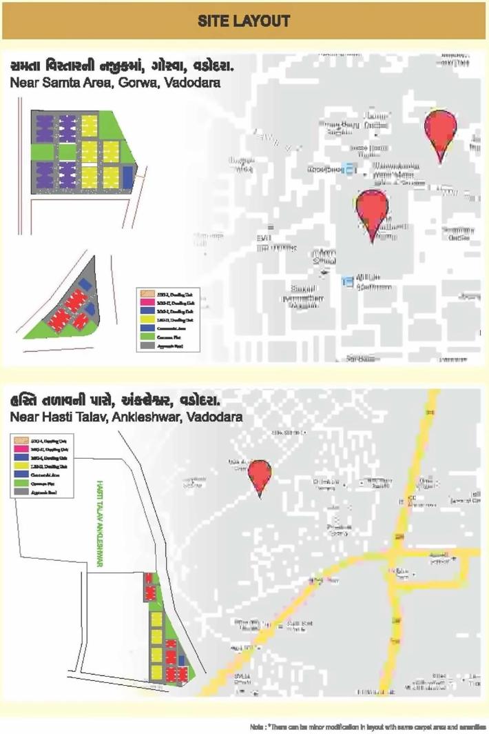 42 Lig + 72 Lig + 12 Mig At Dahegam | at Dehgam, Gandhinagar