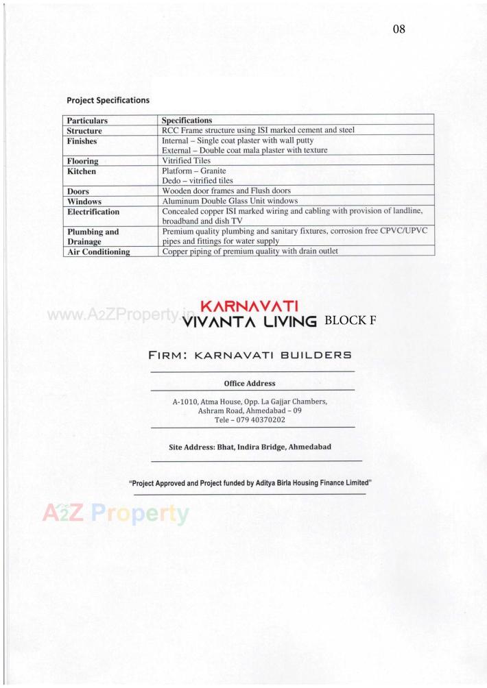 Karnavati Vivanta Living Block | at Bhat, Gandhinagar