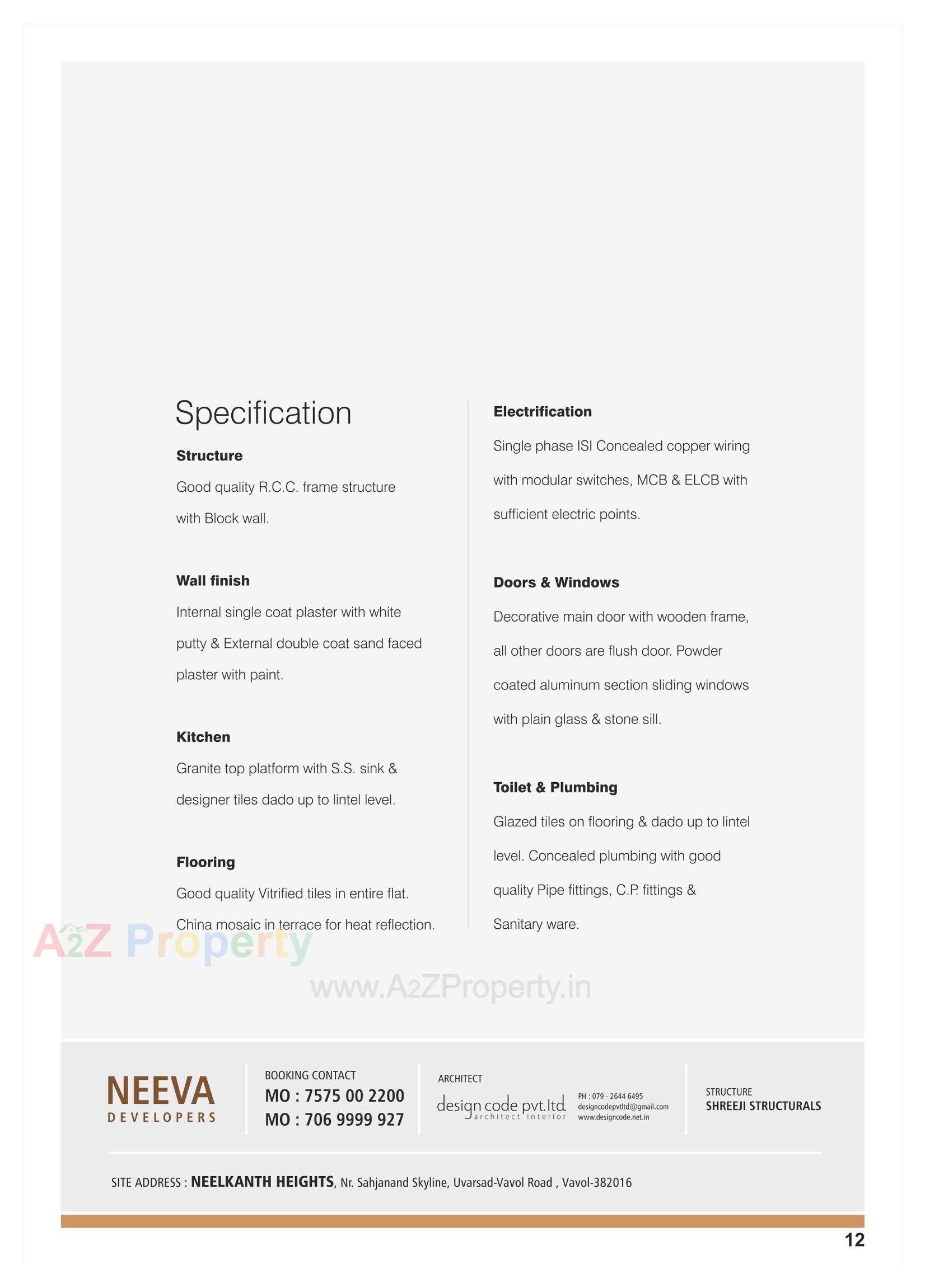 Neelkanth Heights | at Vavol, Gandhinagar