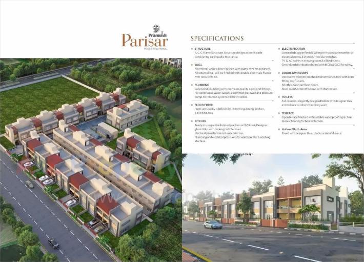 Pramukh Parisar | Shops, Bungalows & Flats at Uvarsad, Gandhinagar