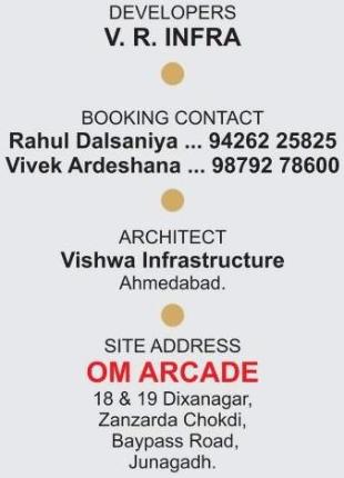 Om Arcade | Shops & Offices at Zanzarda, Junagadh
