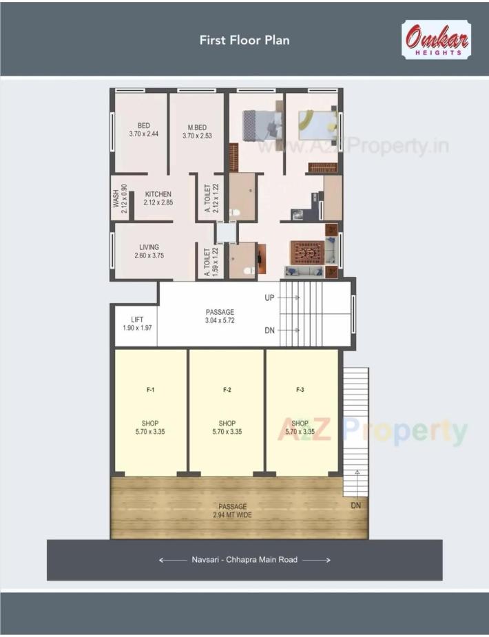 Omkar Heights | at Chhapara, Navsari