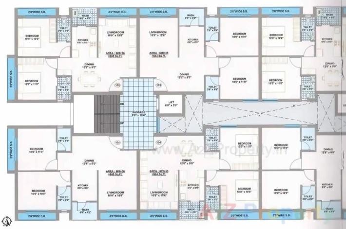 Balaji Residency | Flats at Kangashiyali, Rajkot