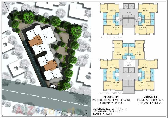 Ruda Tp 17 Fp 89 Pmay Ews | at Manjuka, Rajkot