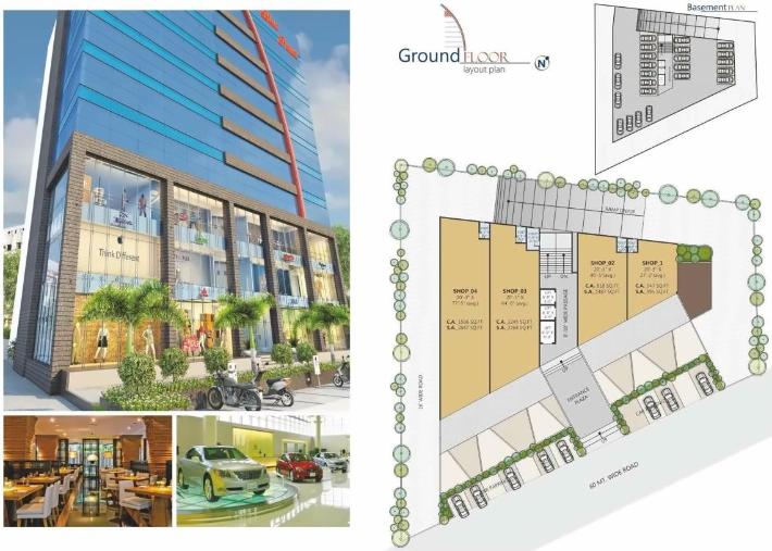 Blue Point | Shops, Offices & Offices at Sarthana, Surat