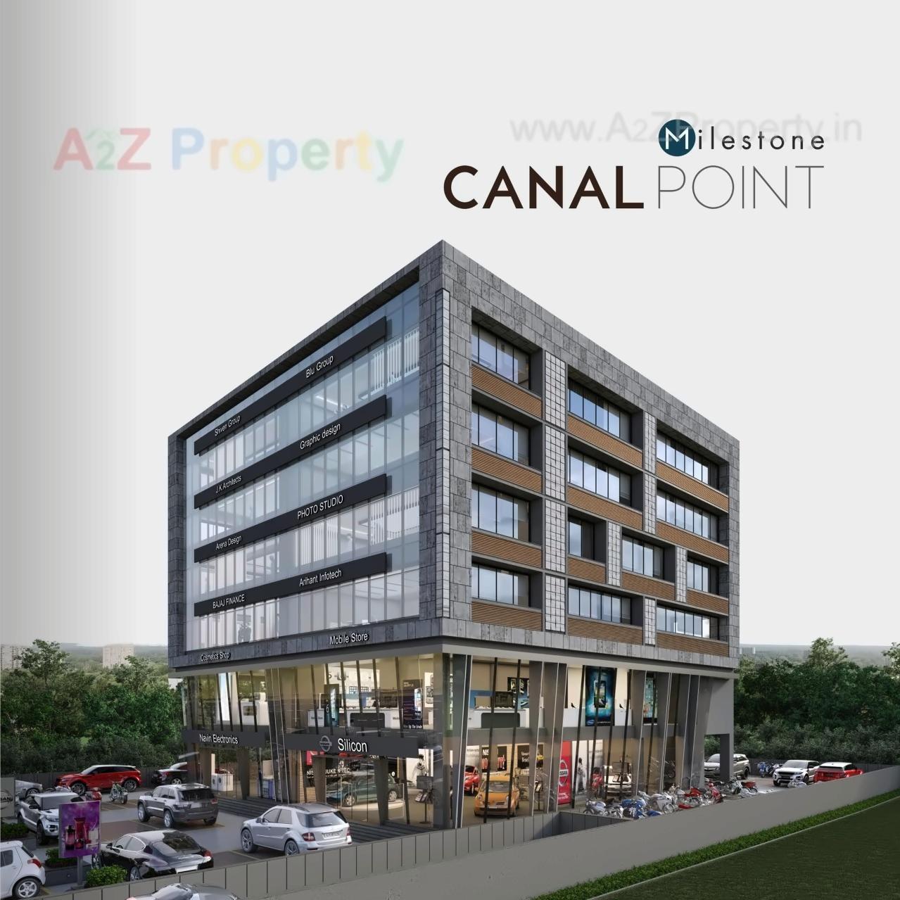 Canal Point | Shops, Offices & Offices at Majura, Surat