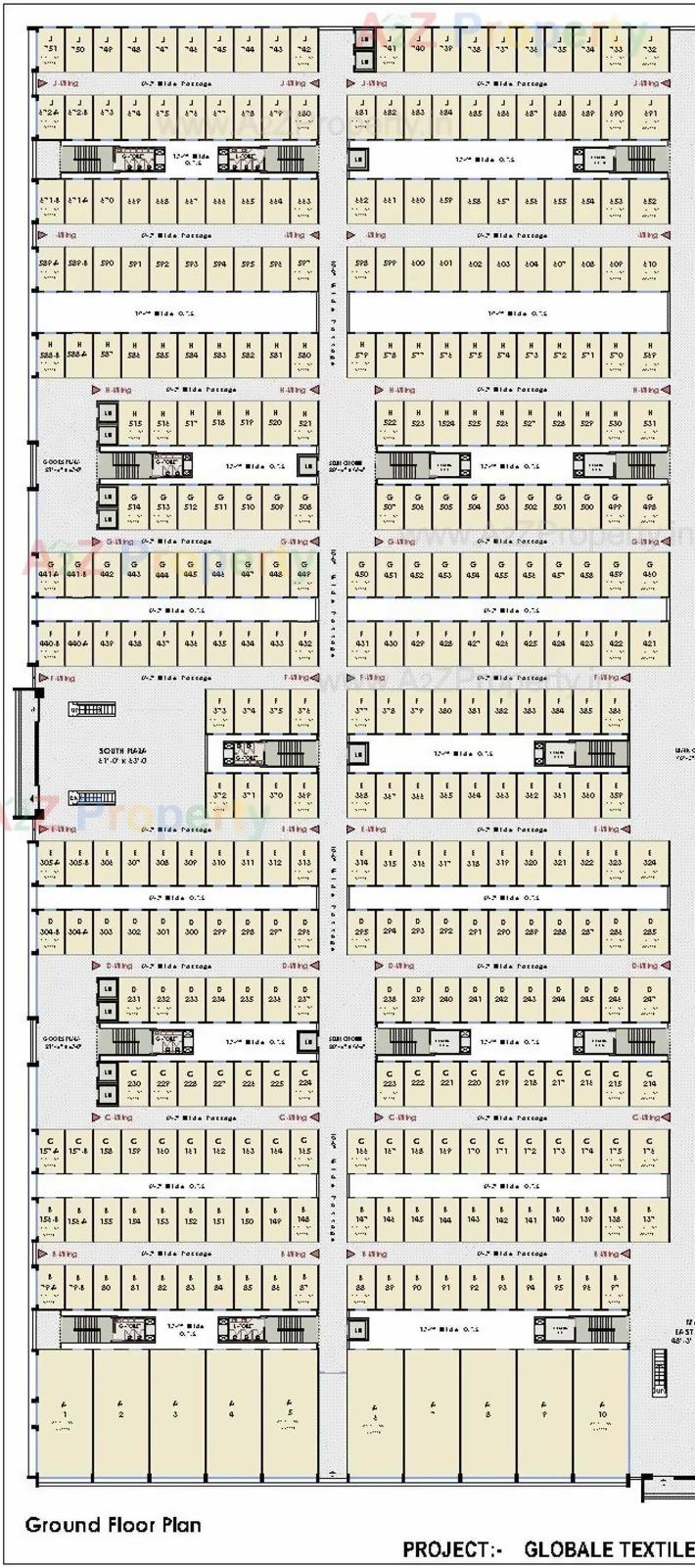 Globale Textile Market | at Umarwada, Surat