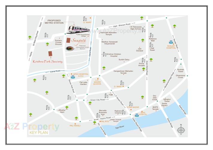 Krishna Park Society | at Bhesan, Surat