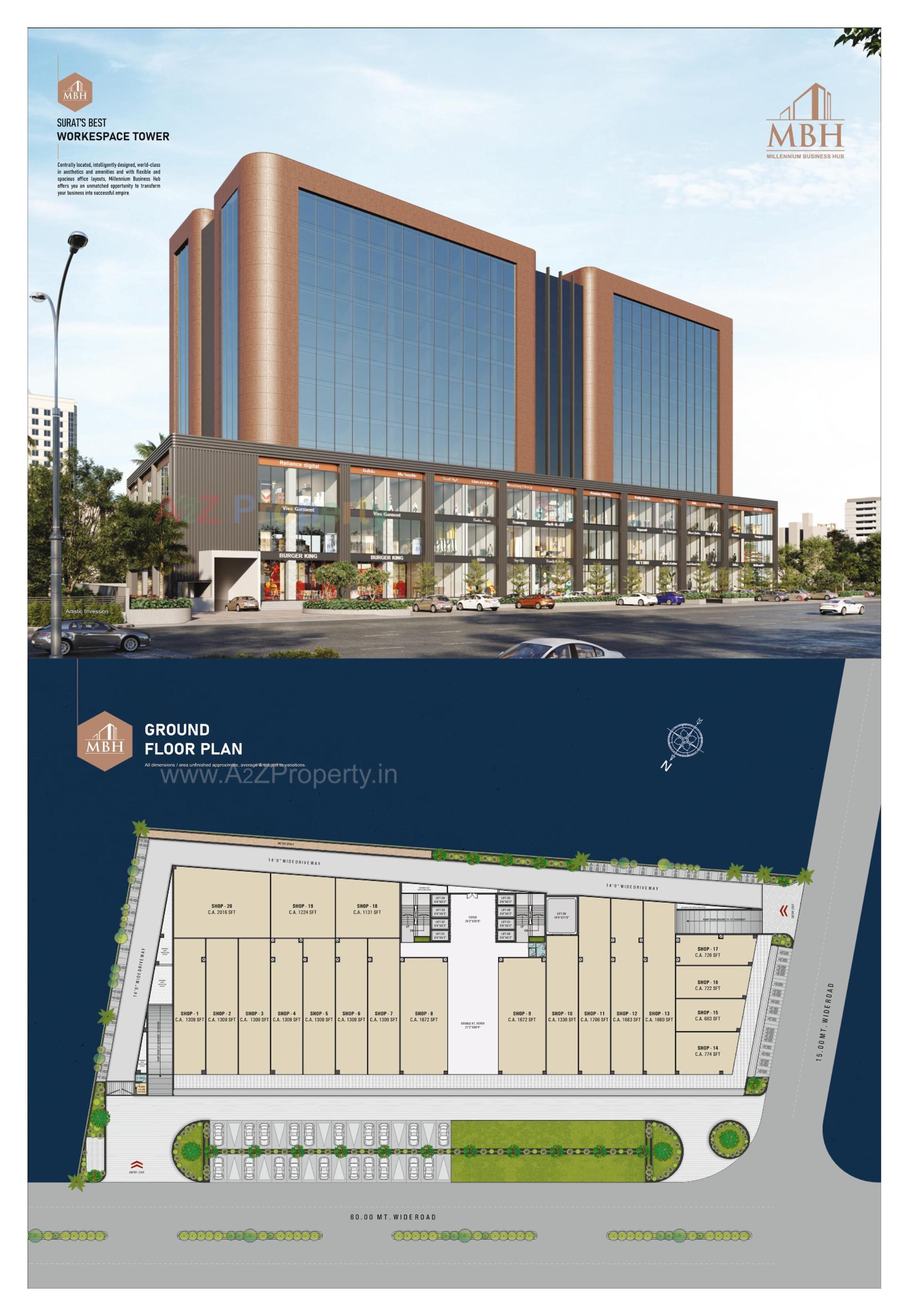 Millennium Business Hub | at Nana Varachha, Surat