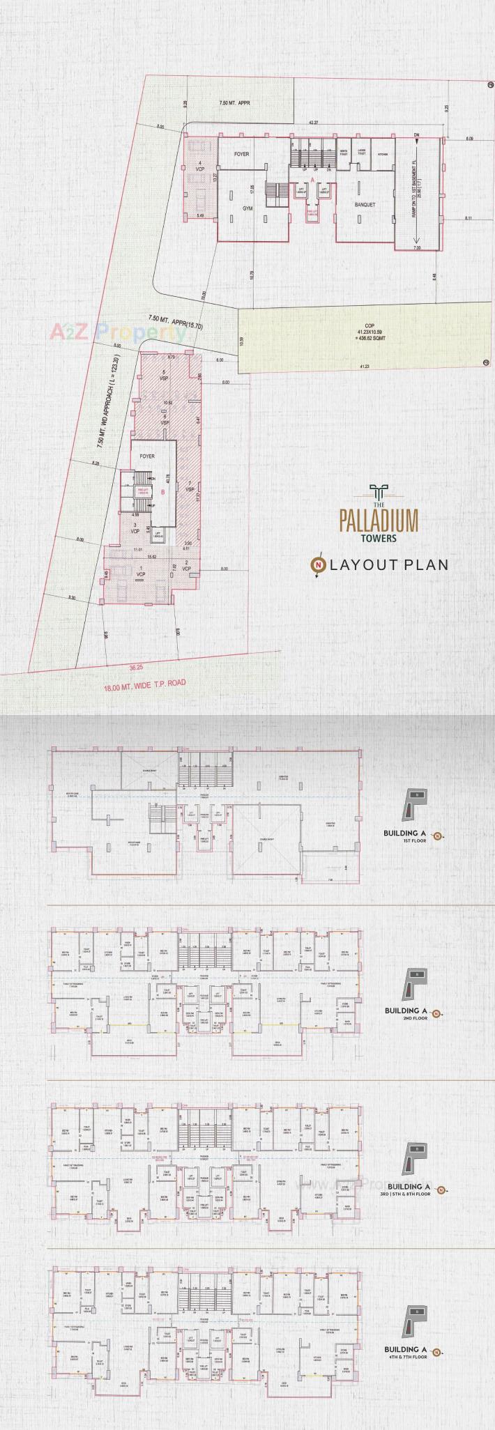 The Palladium Towers | at Piplod, Surat