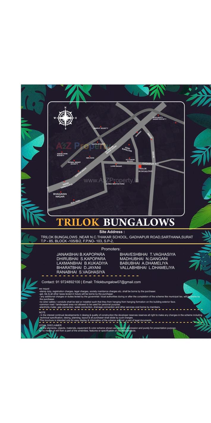 Trilok Bunglows | at Pasodara, Surat