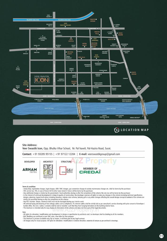 Veer Swastik Icon | at Bhatha, Surat
