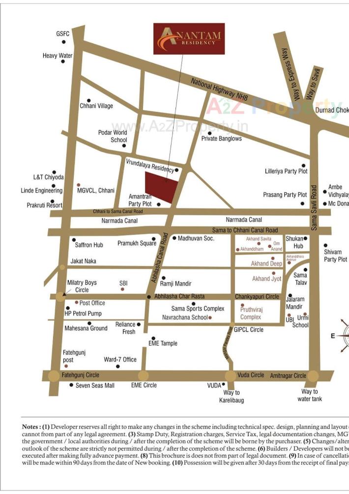 Anantam Residency | Shops, Flats & Offices at Vadodara, Vadodara