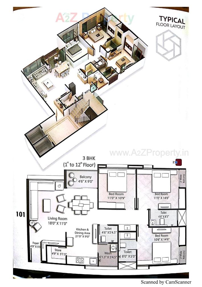 Galaxy Heights | Flats at Chhani, Vadodara