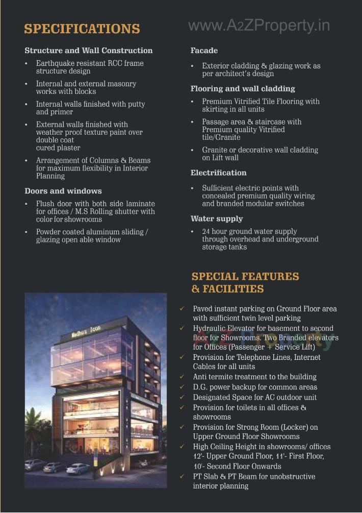 Madhu's Icon | Shops, Offices & Offices at Gotri, Vadodara